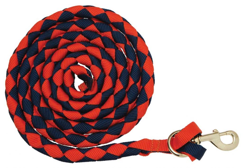 PLAITED NYLON LEAD ROPE | Your Saddlery