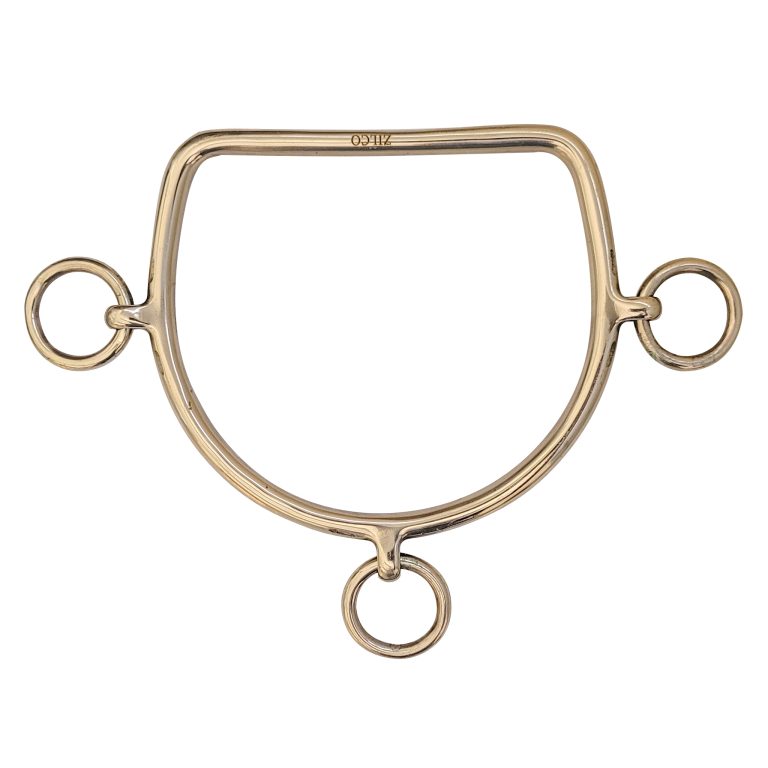 Straight Brass Chifney Bit | Your Saddlery