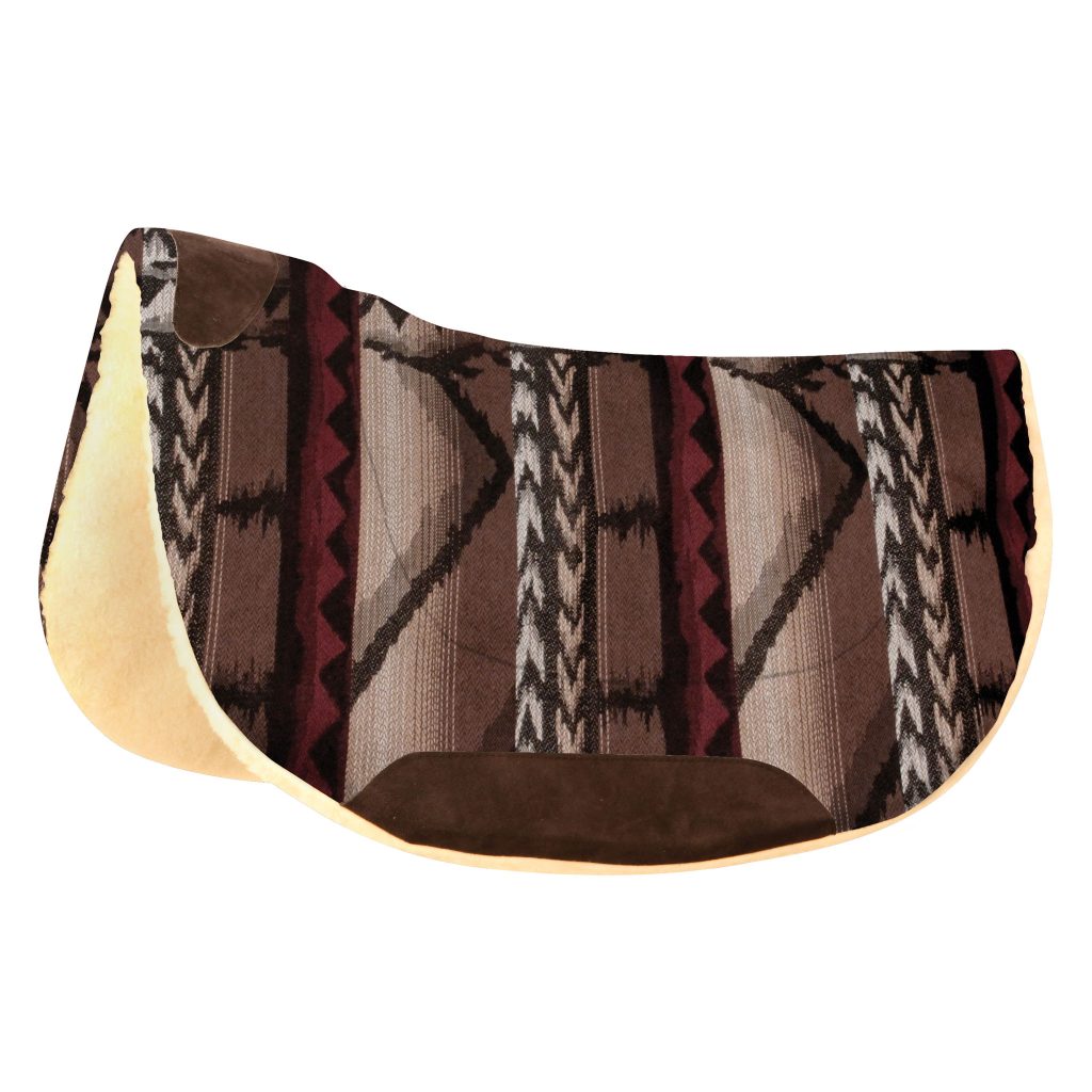 Premium Southwest High Profile Round Pad - 96 | Your Saddlery